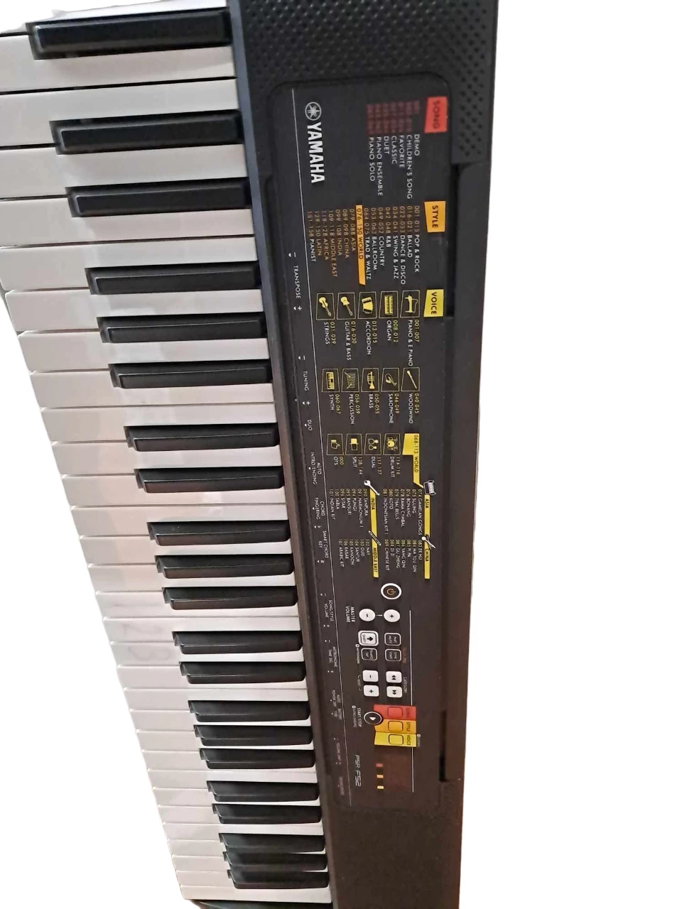 KEYBORD YAMAHA PSR S52 PUDEŁKO+STATYW | Keyboardy | Loombard.pl