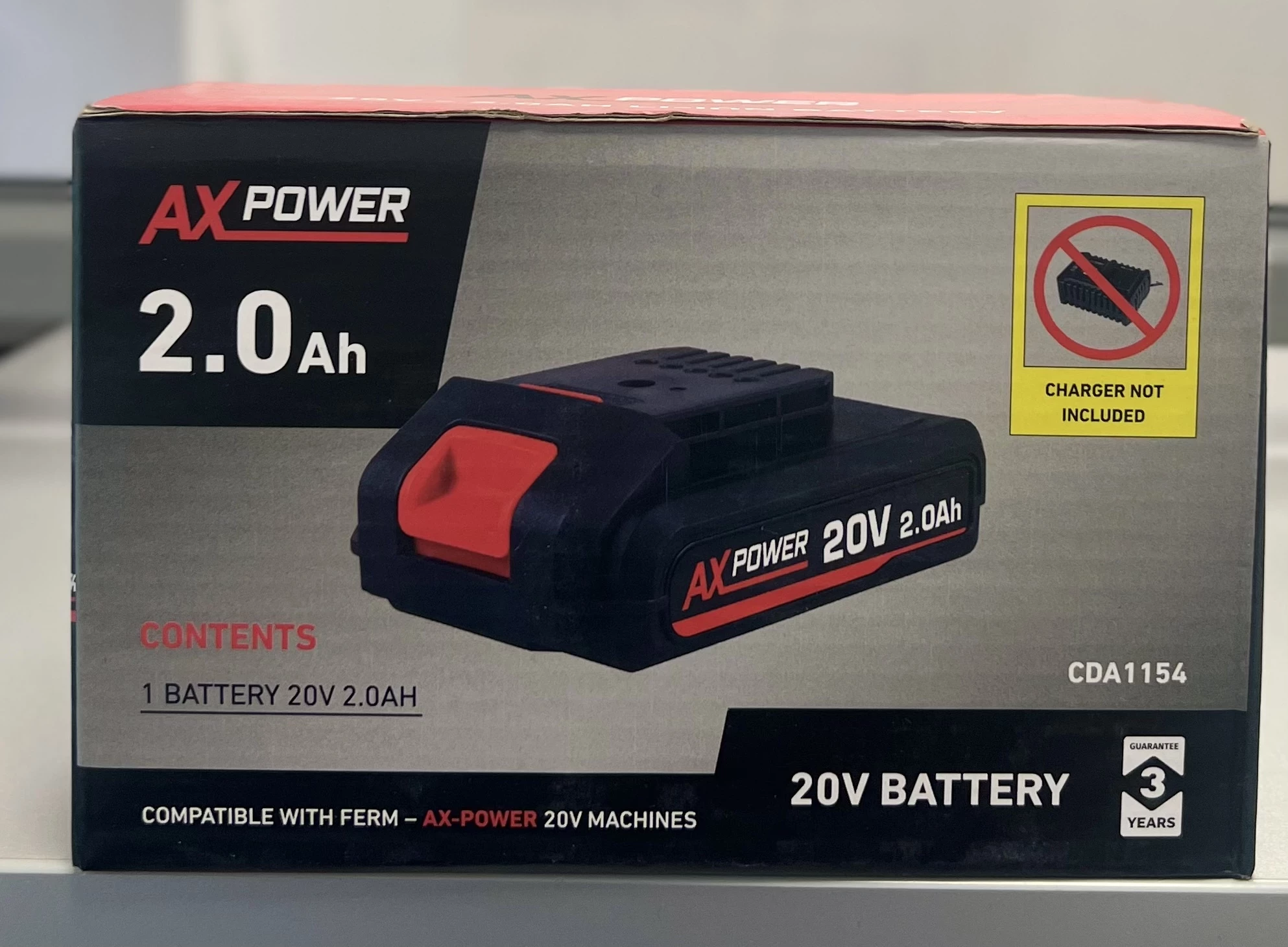 AKUMULATOR AX POWER 20V 2.0AH CDA1154 | Akumulatory do elektronarzędzi | Loombard.pl