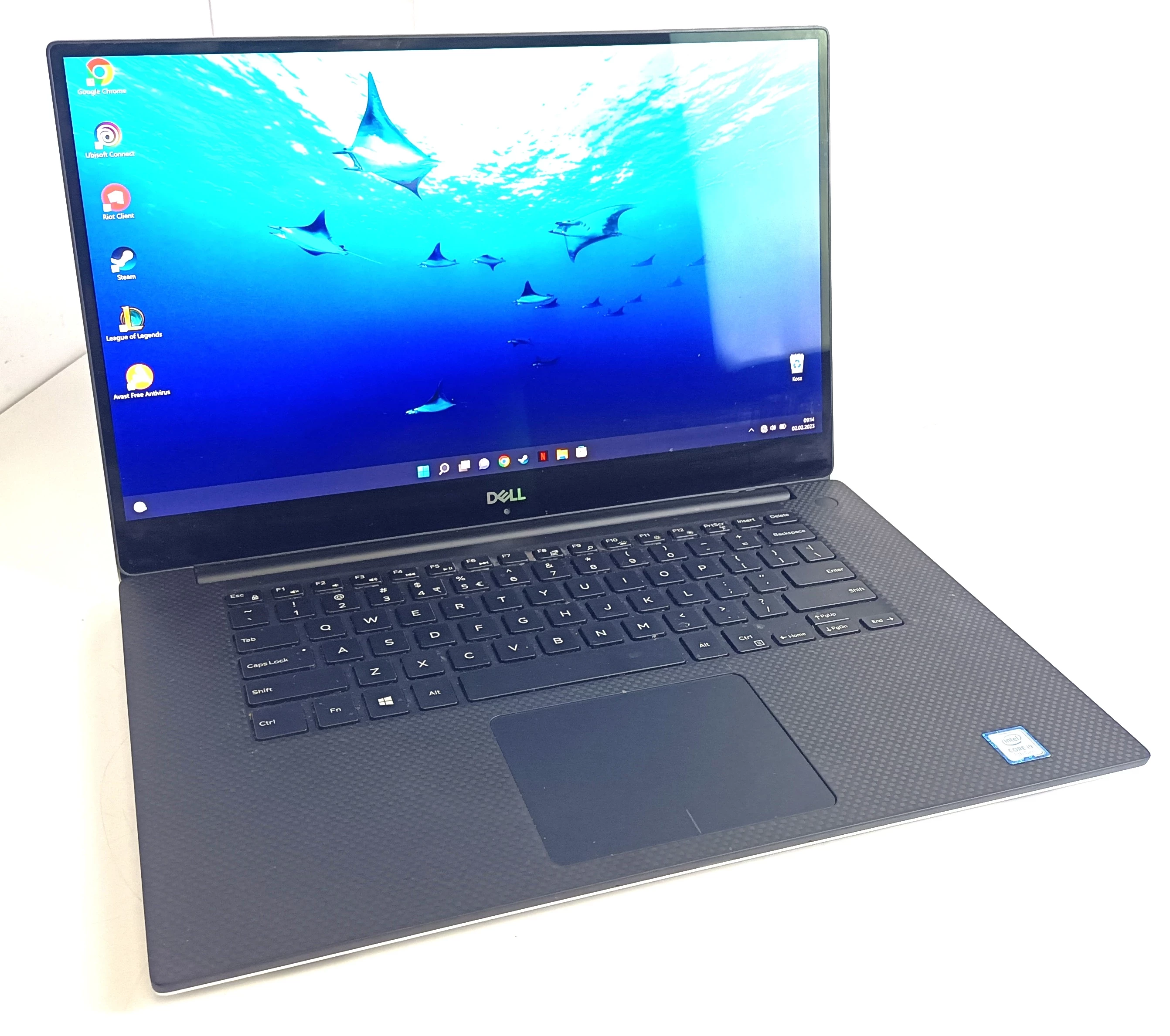 LAPTOP DELL XPS 15 I9-8950 16GB GTX1050 W11 OPIS! | Laptopy | Loombard.pl