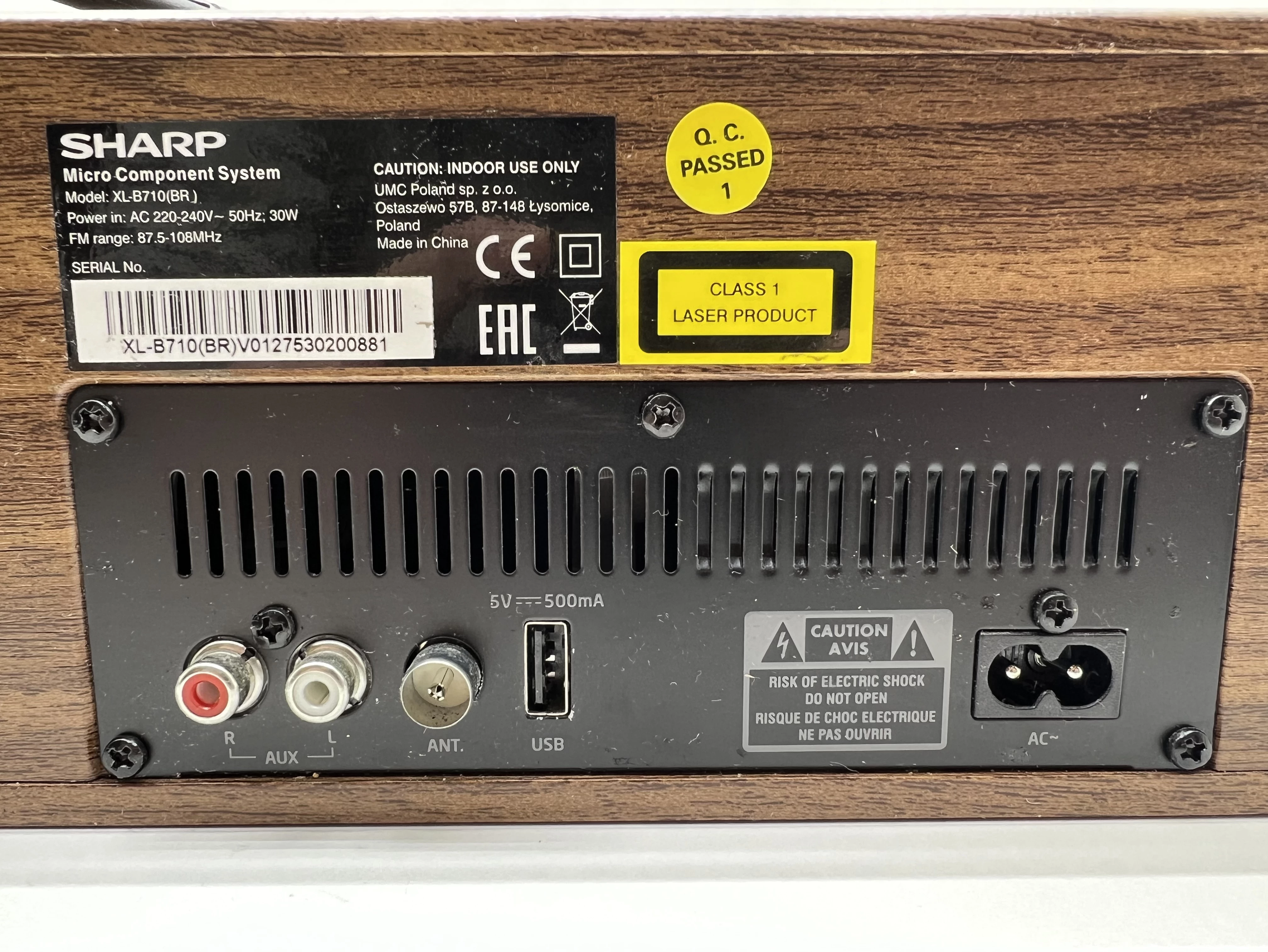 SHARP XL-B710 MINI WIEŻA BEZ PILOTA | Wieże stereo | Loombard.pl