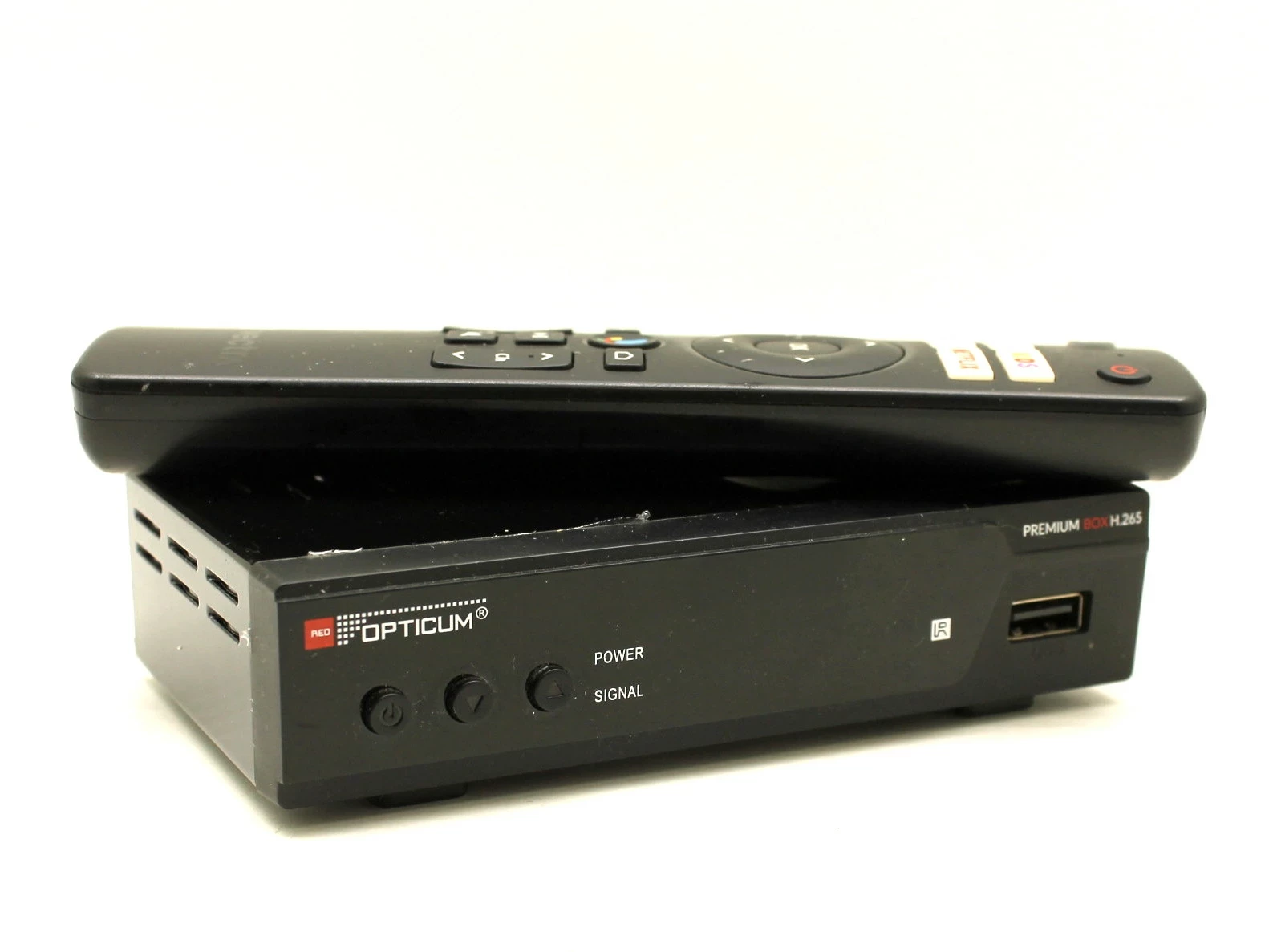 TUNER DVB-T2 OPTICUM PREMIUM BOX H.265 PILOT | Tunery | Loombard.pl