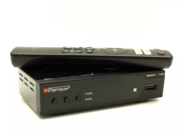 TUNER DVB-T2 OPTICUM PREMIUM BOX H.265 PILOT | Tunery | Loombard.pl