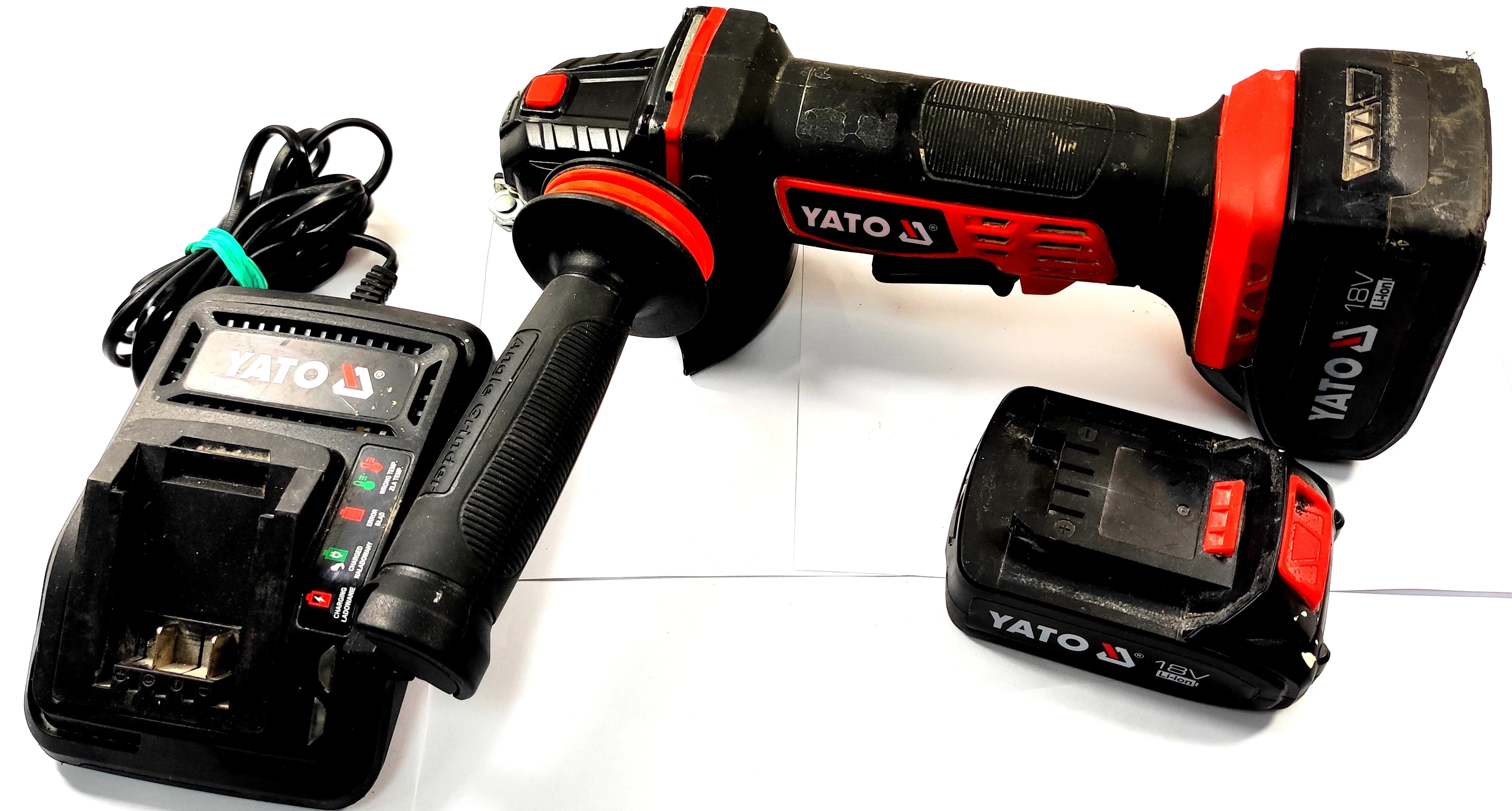 SZLIFIERKA KĄTOWA YATO YT-82827 18V SUPER ZESTAW! | Szlifierki | Loombard.pl