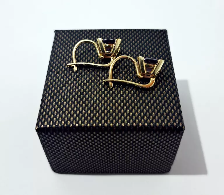 PRZEPIĘKNE ZŁOTE UŻYWANE KOLCZYKI 3,87G PR.585 | Kolczyki | Loombard.pl