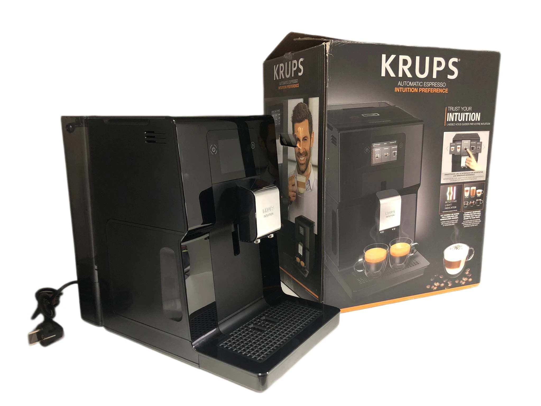 KRUPS INTUITION PREFERENCE EA873810 KOMPLET GWARA | Ekspresy ...