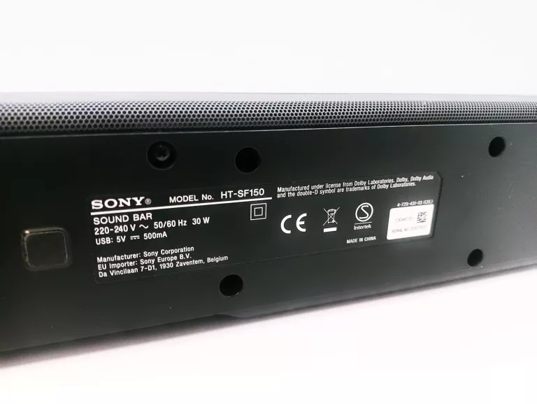 SOUNDBAR SONY HT-SF150, Z PILOTEM I OKABLOWANIEM | Soundbary | Loombard.pl