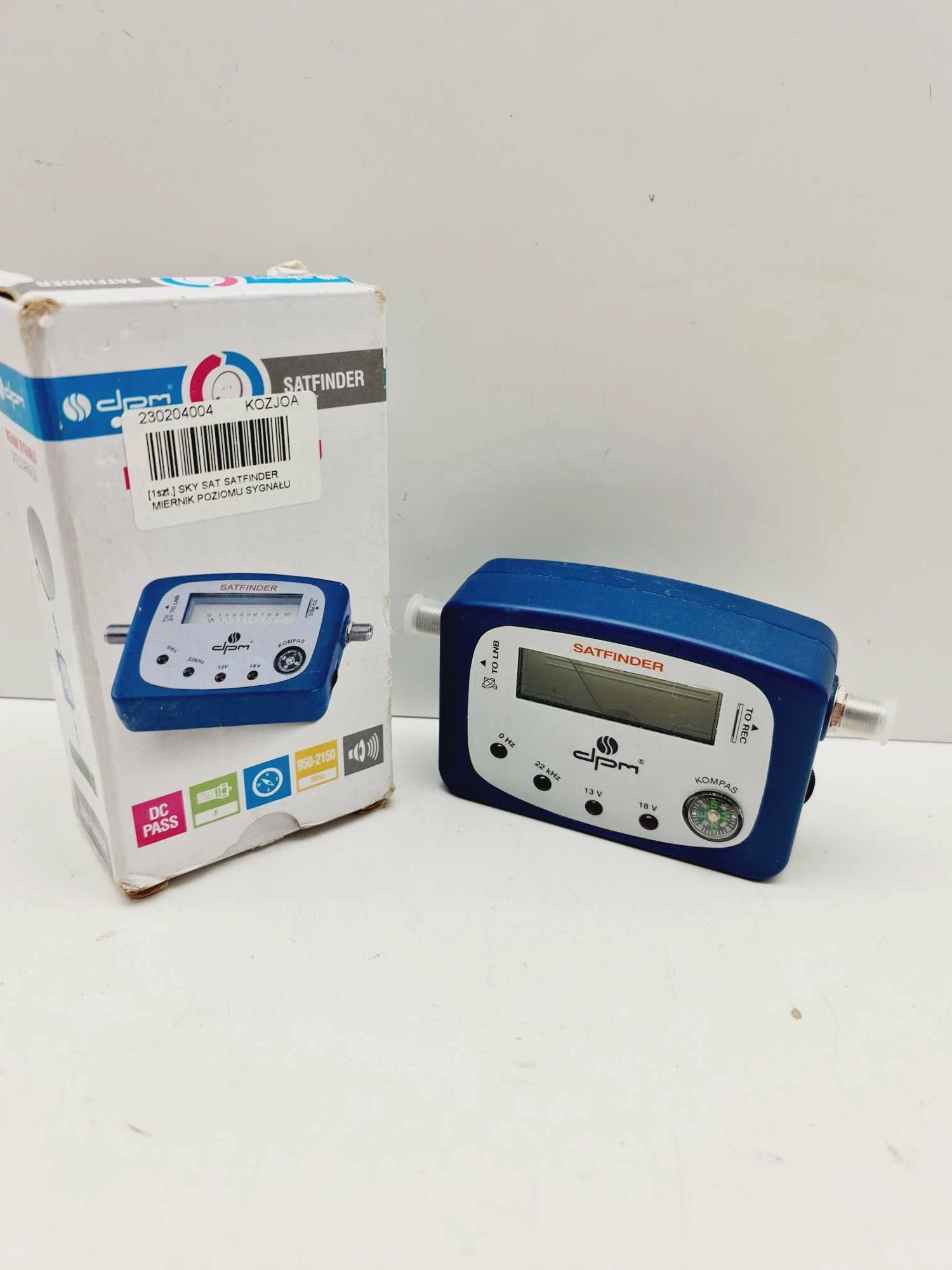 SKY SAT SATFINDER MIERNIK POZIOMU SYGNAŁU SATELITY | Mierniki ...