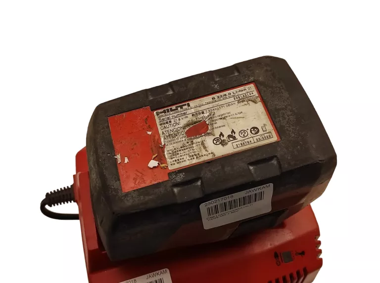 ŁADOWARKA HILTI C4/36-350 AKUMULATOR HILTI B22 8A | Ładowarki | Loombard.pl