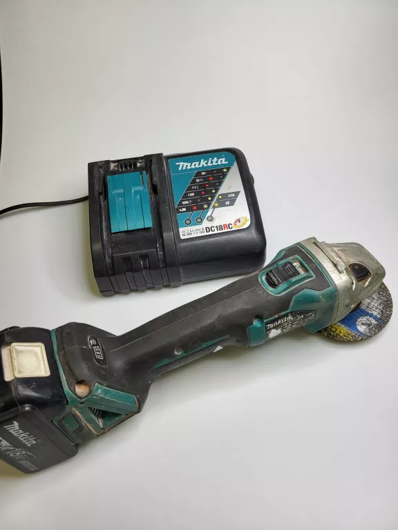 SZLIFIERKA KĄTOWA MAKITA DGA504 AKUMULATOROWA | Szlifierki | Loombard.pl