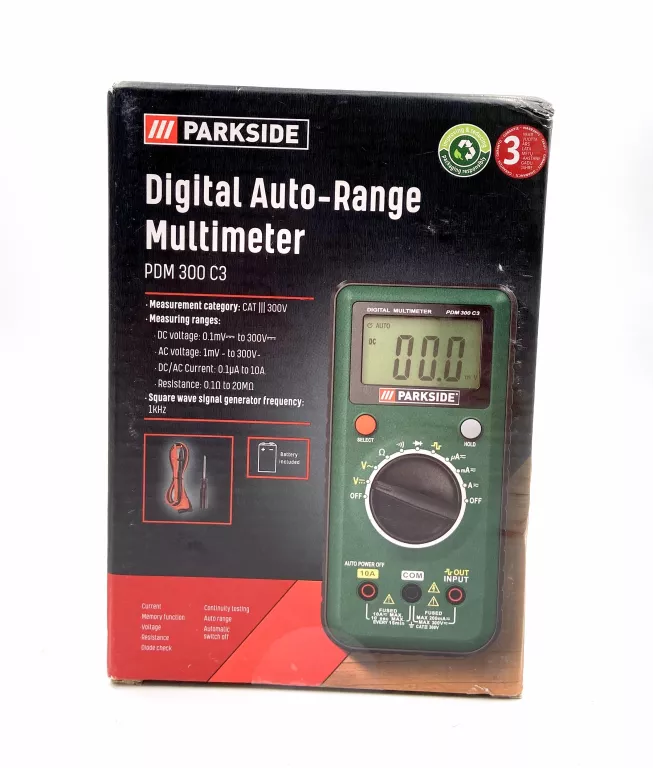PARKSIDE PDM 300 C3 MULTIMETR ZESTAW | Multimetry | Loombard.pl