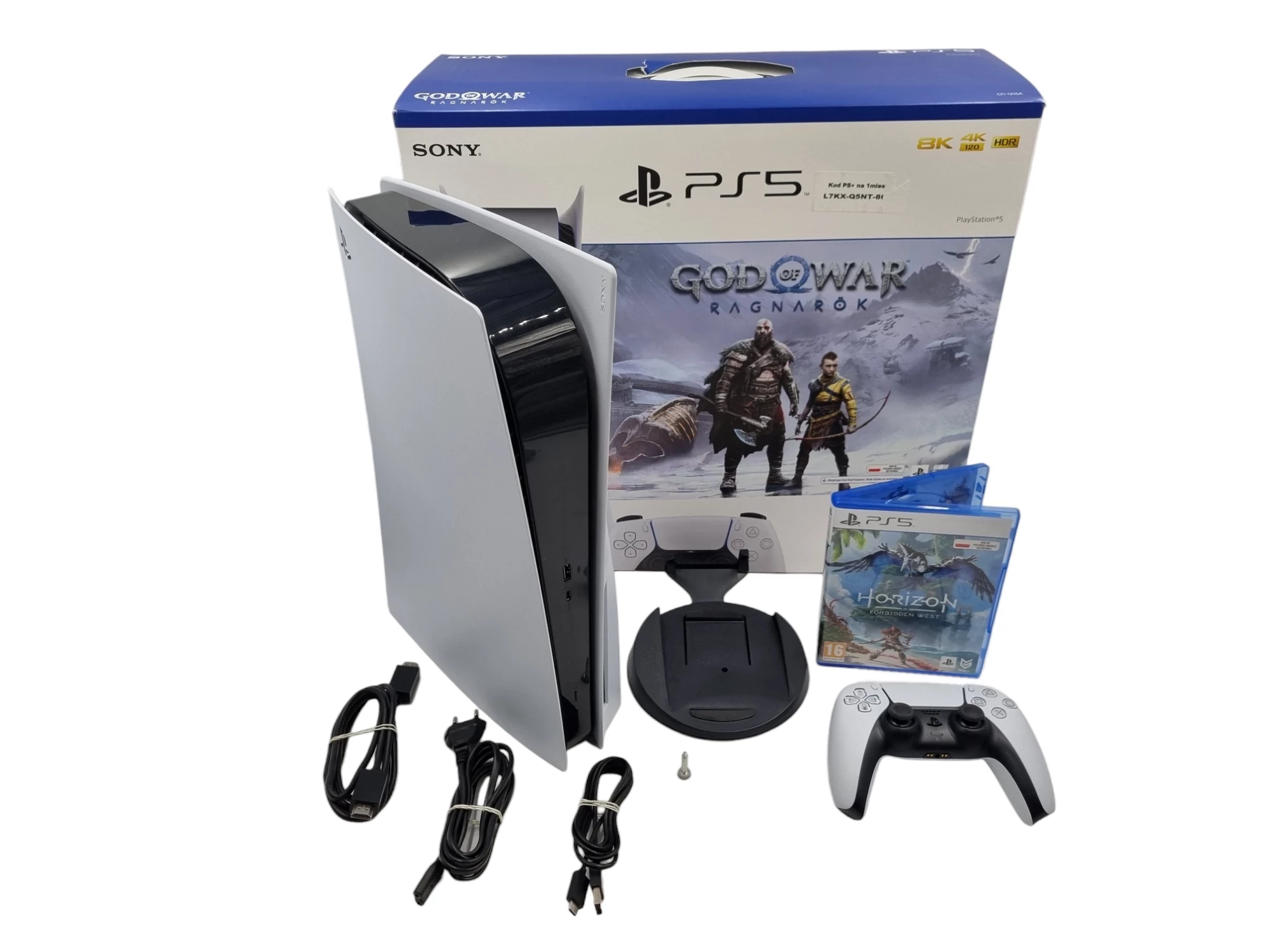 KONSOLA SONY PS5 825GB NAPĘD BLU RAY 8K GRA I GW | Konsole | Loombard.pl