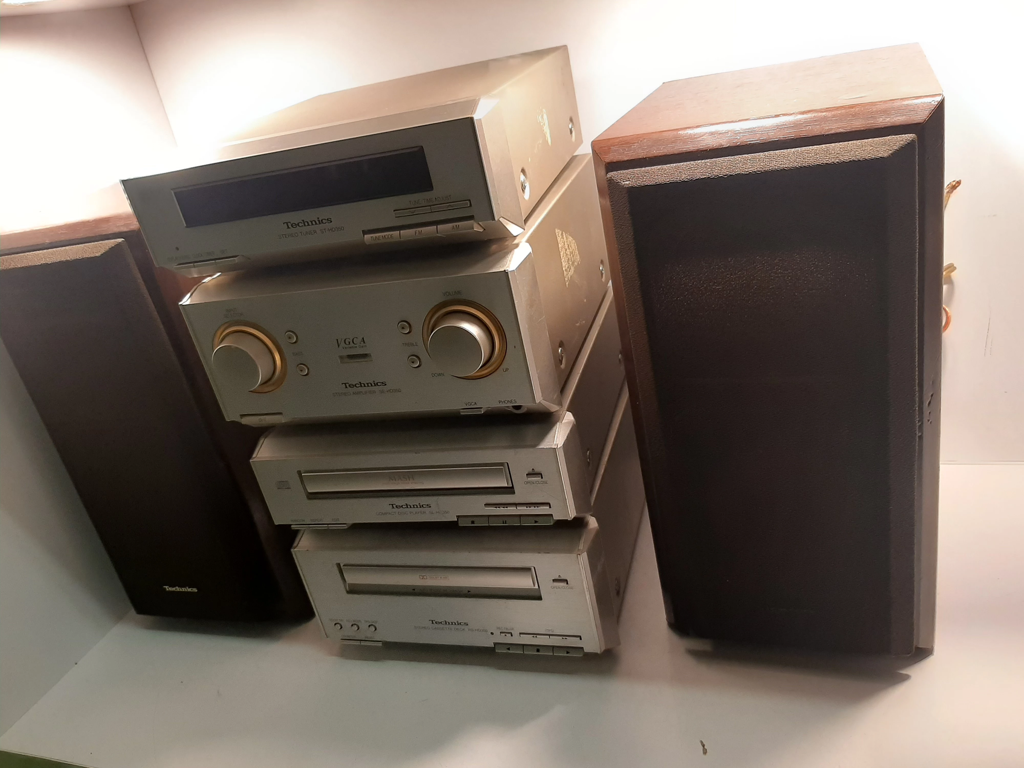WIEŻA TECHNICS SE-HD50 2 GŁOŚNIKI | Wieże stereo | Loombard.pl