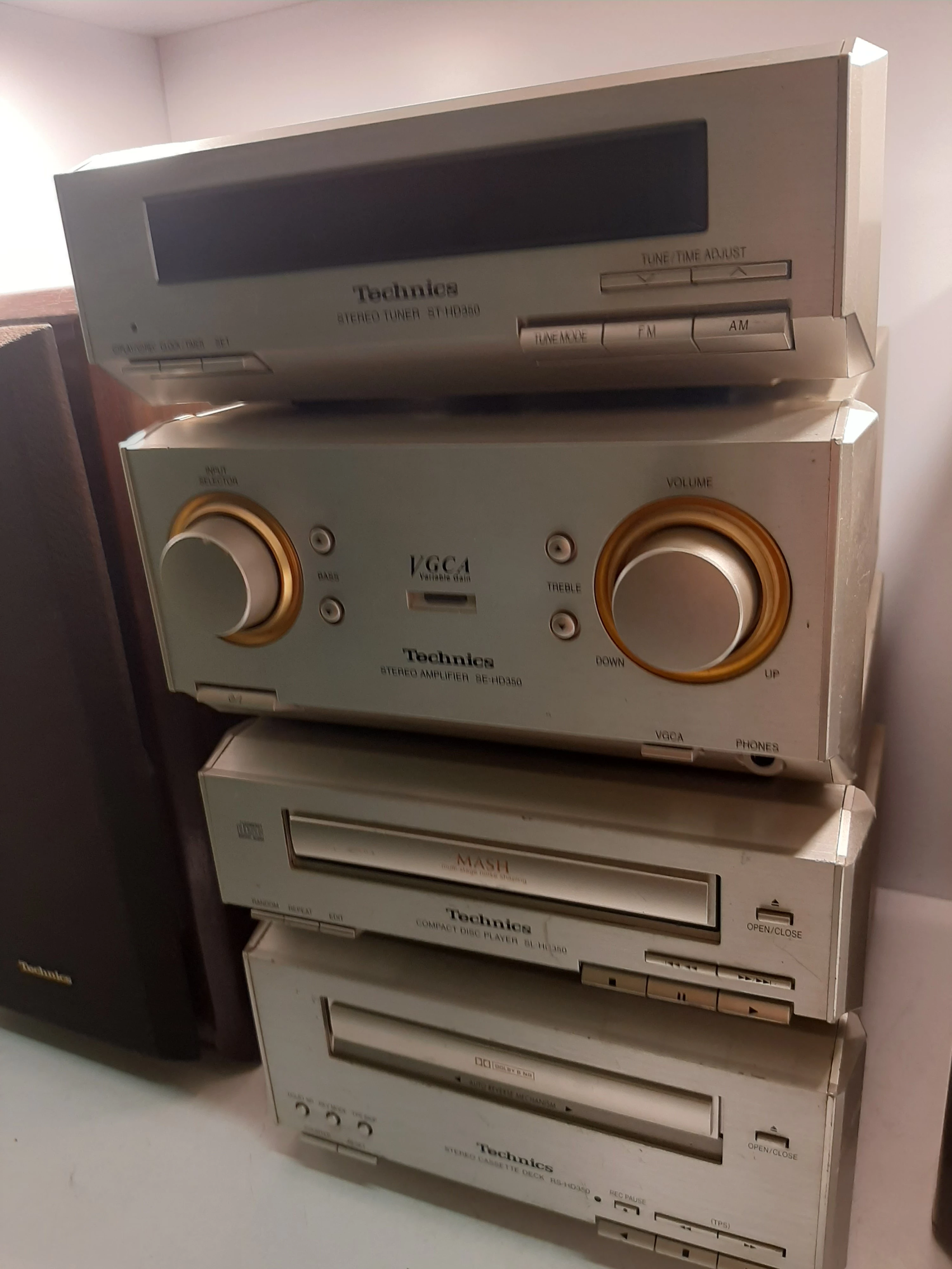 WIEŻA TECHNICS SE-HD50 2 GŁOŚNIKI | Wieże stereo | Loombard.pl