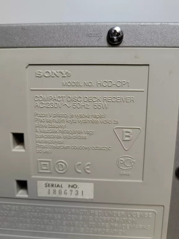 WIEŻA SONY HCD-CP1 WARTO/OKAZJA/PILOT | Wieże stereo | Loombard.pl