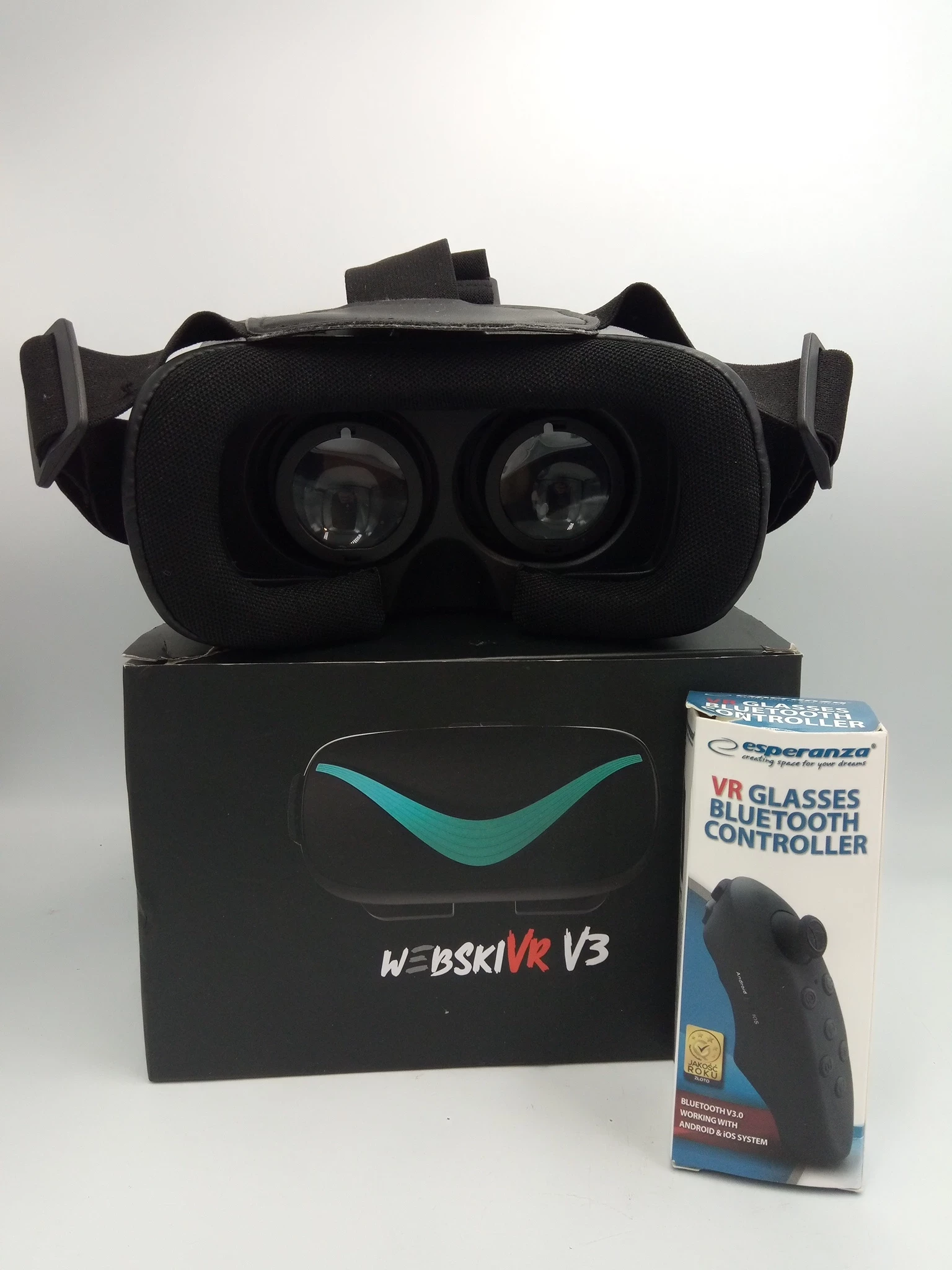 OKULARY VR WEBSKI VR MODEL V3-3 PUDEŁKO | Okulary przeciwsłoneczne ...
