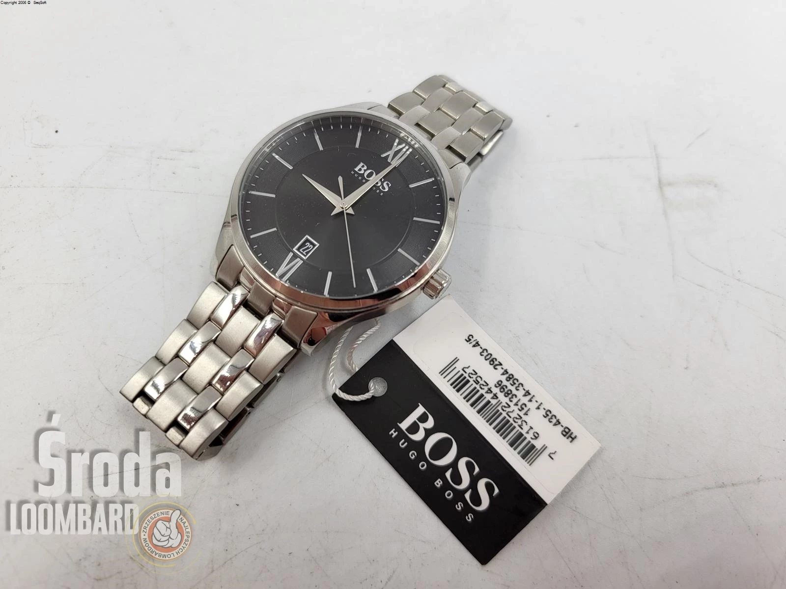 ZEGAREK HUGO BOSS HB 4351.1.4.3584 SOLO | Męskie | Loombard.pl