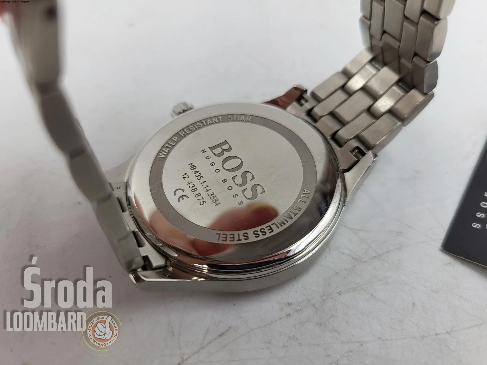 ZEGAREK HUGO BOSS HB 4351.1.4.3584 SOLO | Męskie | Loombard.pl