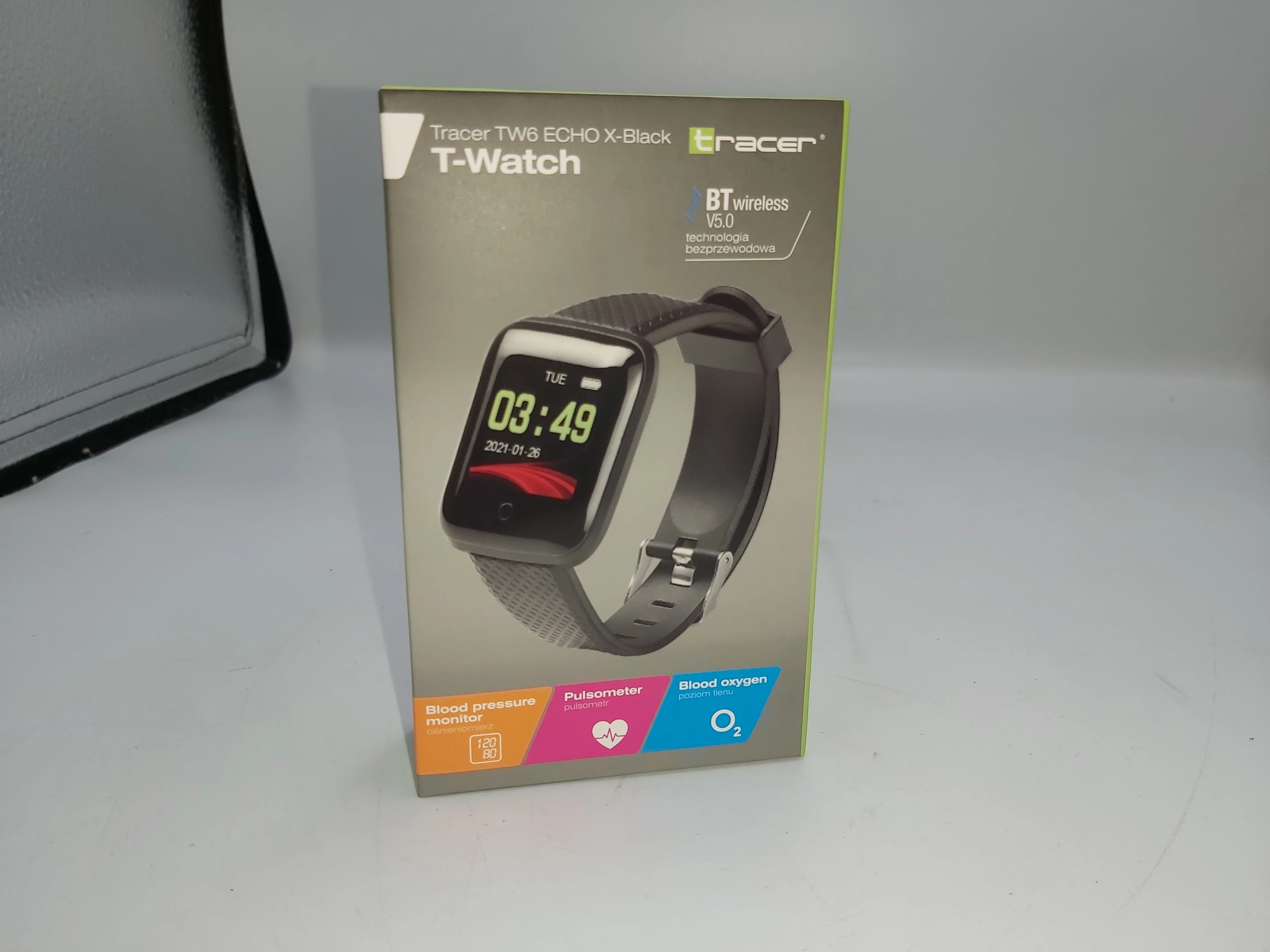 ZEGAREK T-WATCH TRACER TW6 ECHO X-BLACK | Smartwatche | Loombard.pl