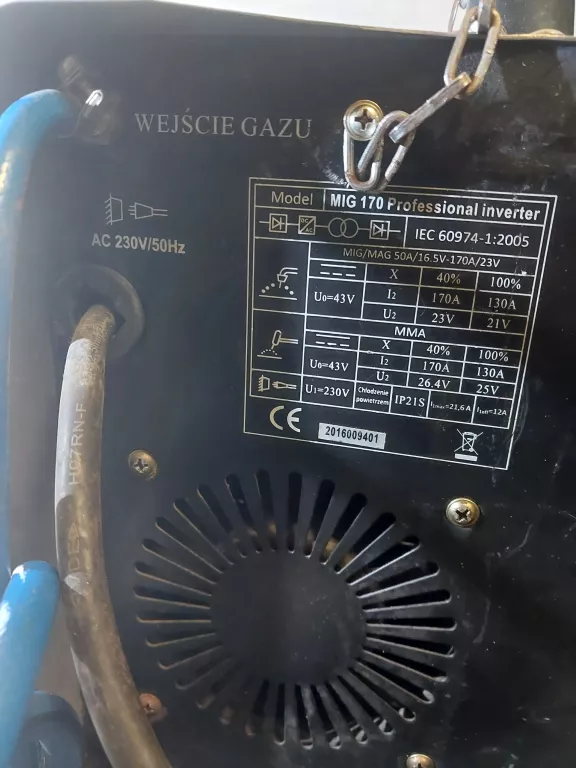 PÓŁAUTOMAT SPAWALNICZY MAGNUM MIG 170 | Półautomaty spawalnicze ...