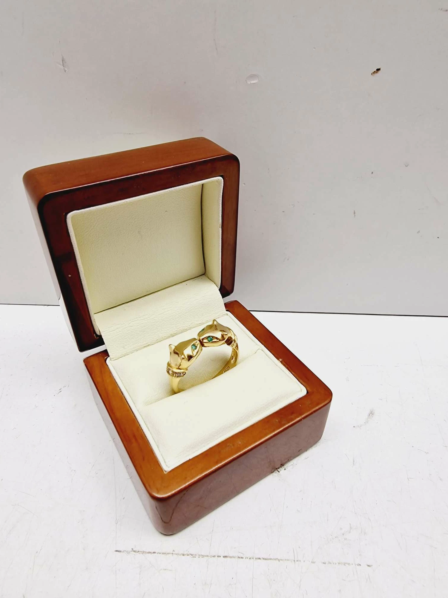 CUDOWNY ZŁOTY PIERŚCIONEK PRÓBA 750 ROZ. 18 5,74G | Pierścionki, obrączki | Loombard.pl