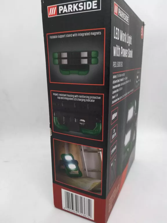 PARKSIDE REFLEKTOR LED Z FUNKCJĄ POWERBANK | Halogeny i naświetlacze ...