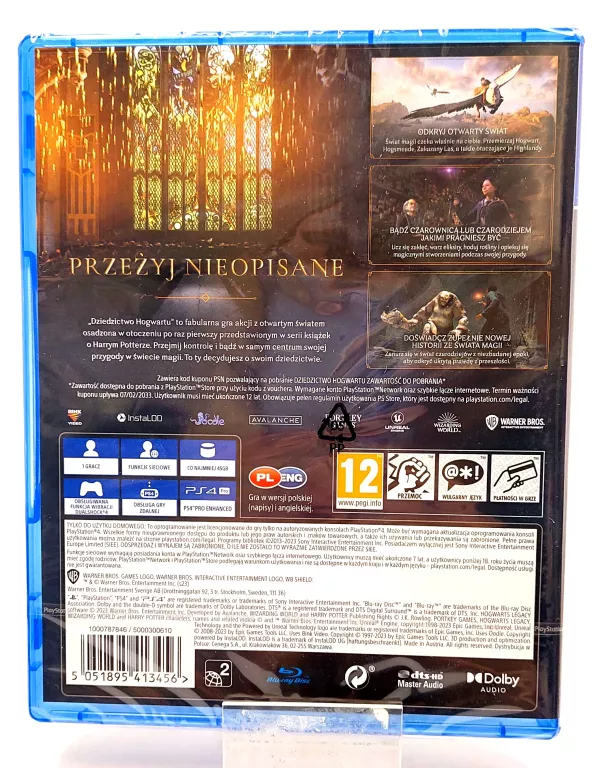 GRA NA PS4 DZIEDZICTWO HOGWARTU JAK NOWA! | Gry na konsole | Loombard.pl