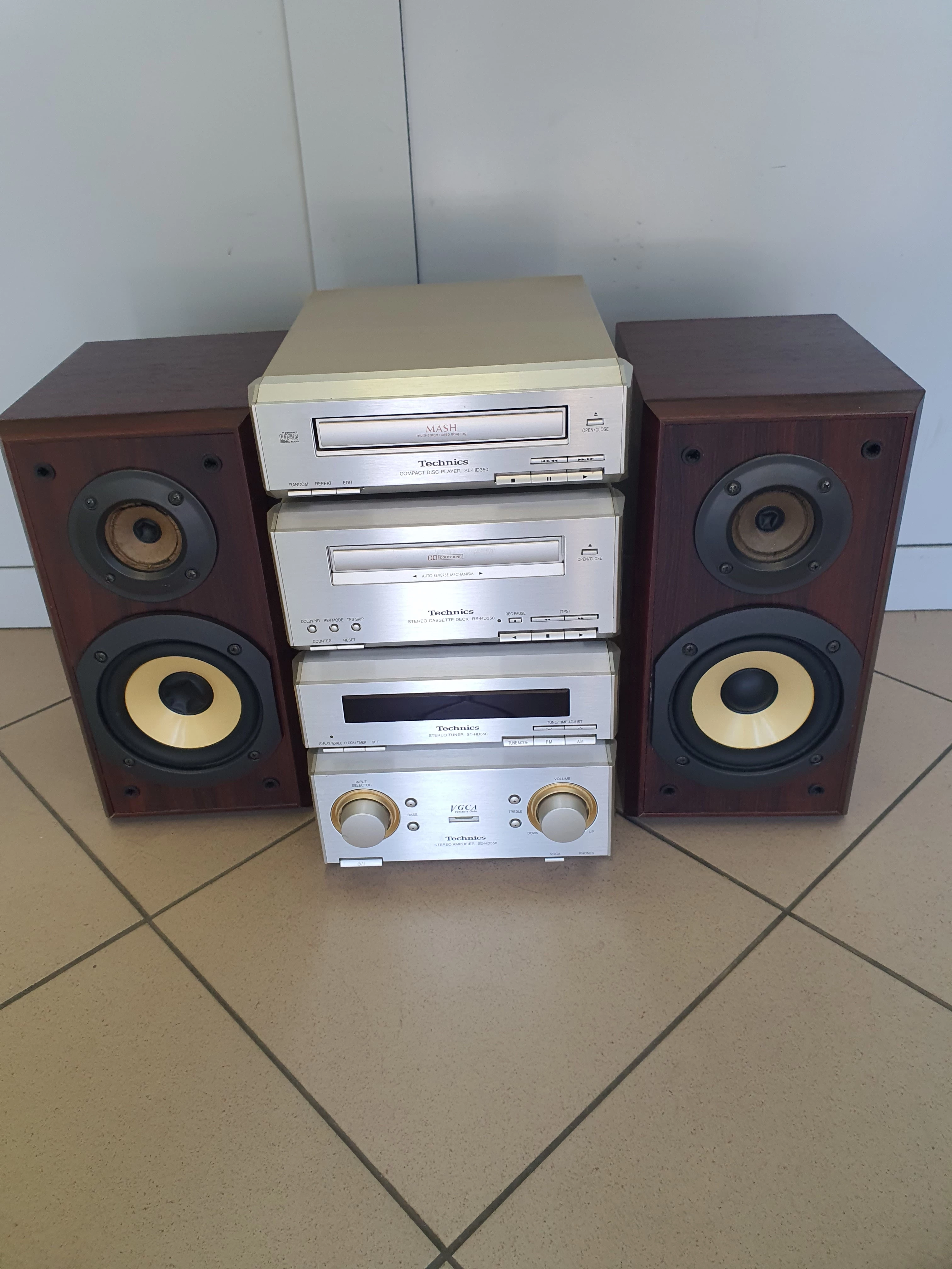 WIEŻA TECHNICS SC-HD350+KOLUMNY | Wieże stereo | Loombard.pl