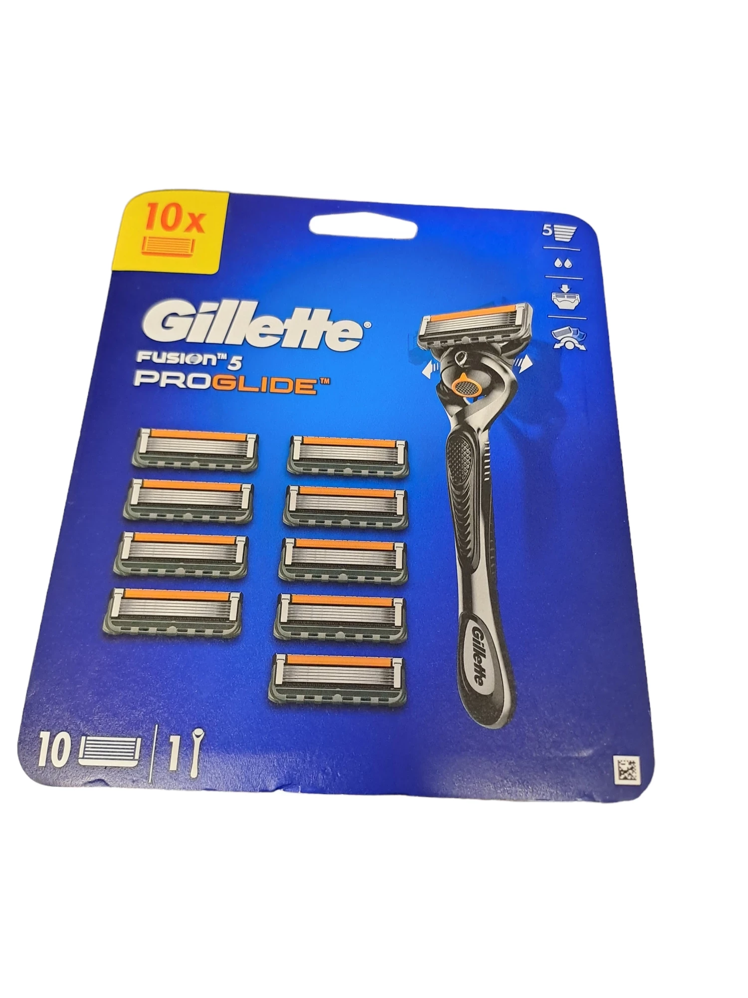 GILLETTE FUSION 5 PROGLIDE +10 WKŁADÓW | Wkłady do maszynek | Loombard.pl