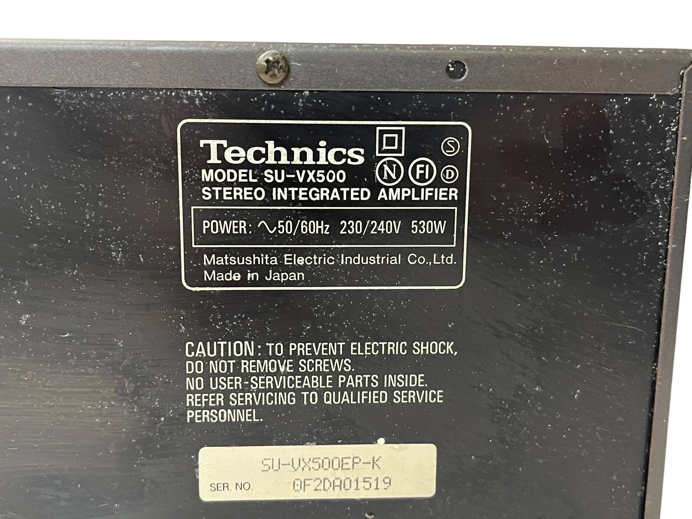 TECHNICS SU-VX500 WZMACNIACZ STEREO | Wzmacniacze | Loombard.pl