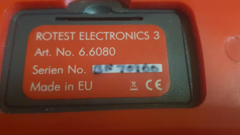 DETEKTOR GAZU ROTHENBERGER ROTEST ELECTRONIC 3 | Wykrywacze | Loombard.pl