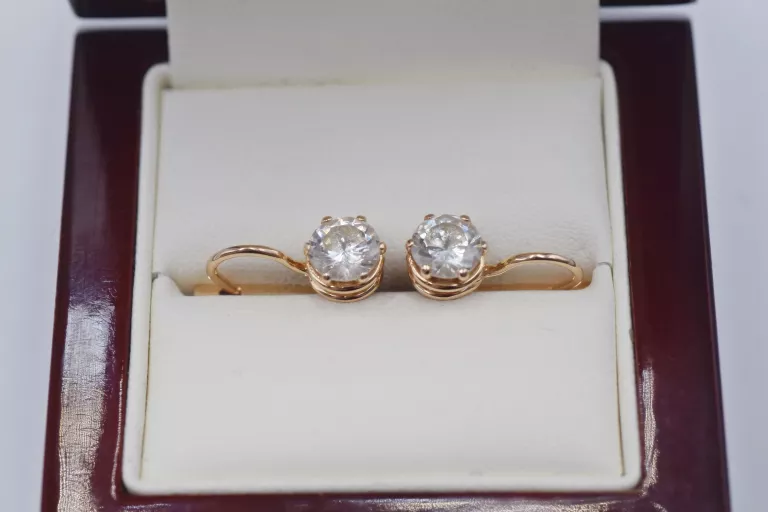 ZŁOTE KOLCZYKI - 585 14K - 3,44G | Kolczyki | Loombard.pl