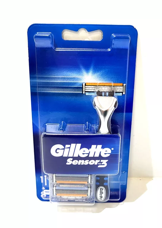 GILLETTE SENSOR 3 1+8 MASZYNKA NA WKŁADY | Maszynki | Loombard.pl