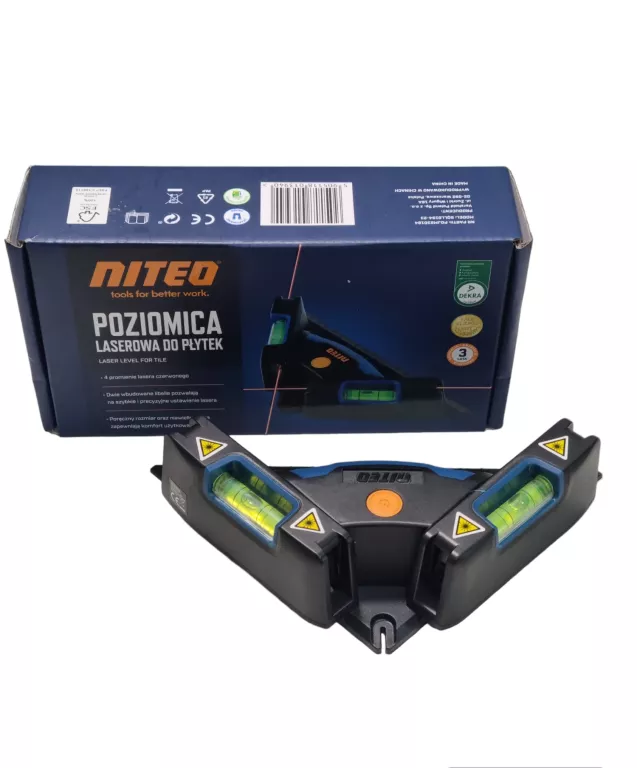 POZIOMICA LASEROWA DO PŁYTEK NITEO | Poziomice | Loombard.pl