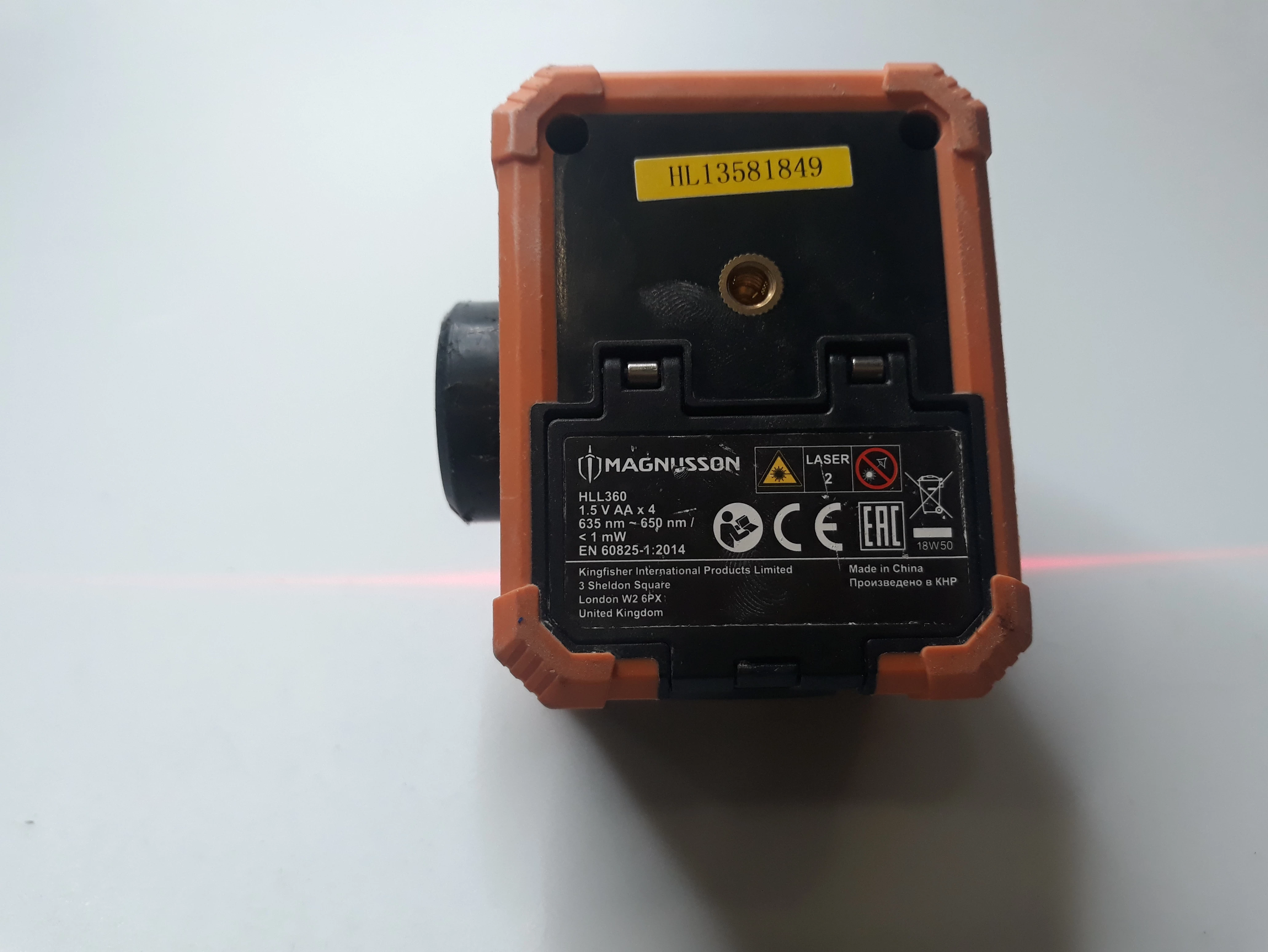 POZIOMICA LASEROWA MAGNUSSON HLL360 | Lasery krzyżowe | Loombard.pl