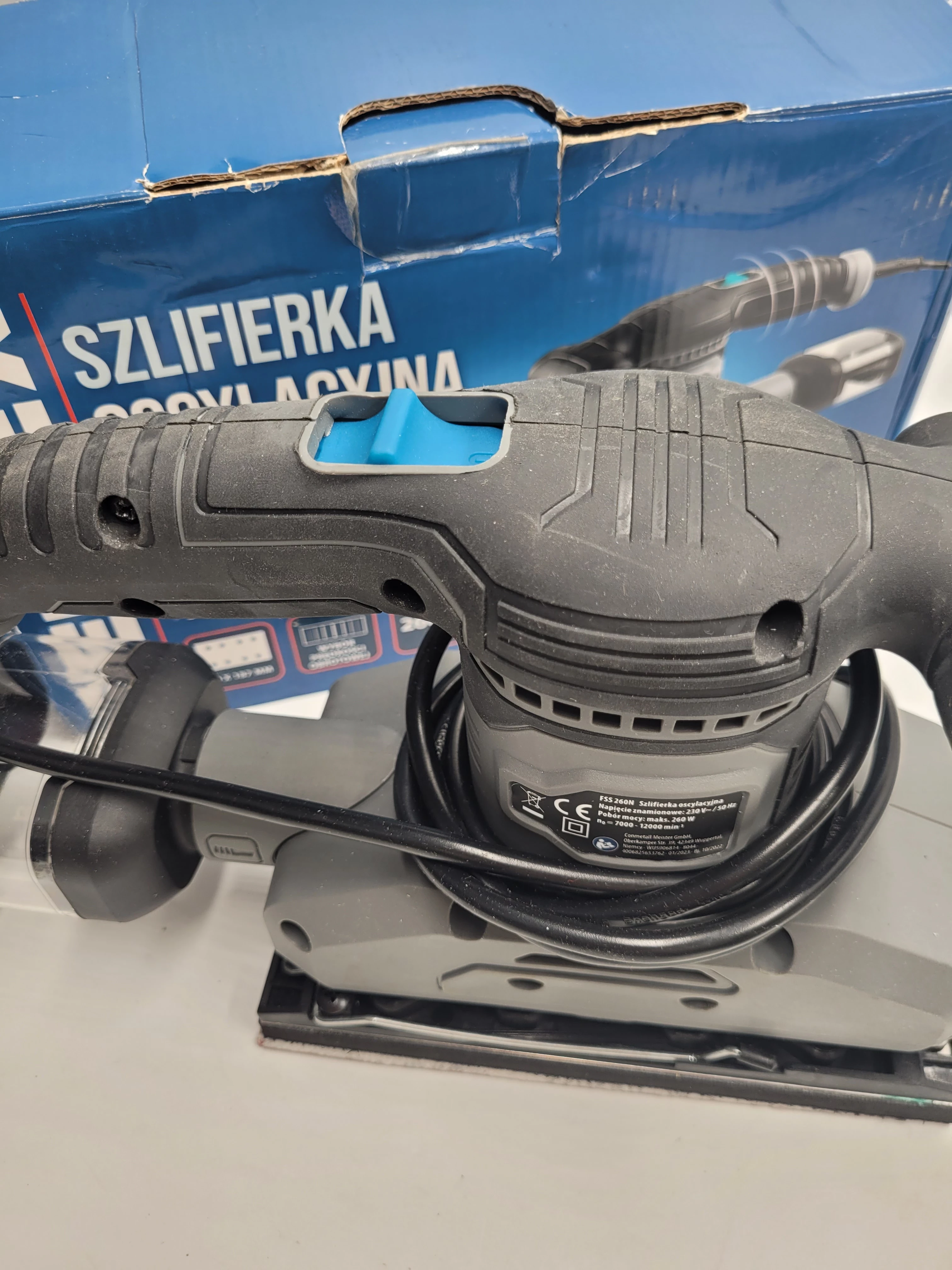 SZLIFIERKA OSCYLACYJNA FERREX FSS 260N USZKODZONA | Szlifierki ...