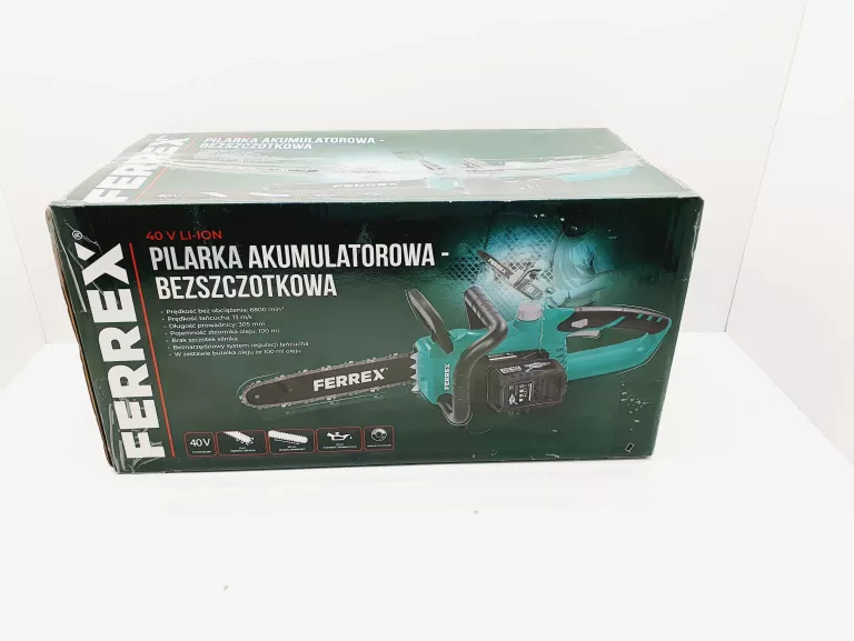 PILARKA AKUMULATOROWA BEZSZCZOTKOWA FERREX 40V | Piły | Loombard.pl