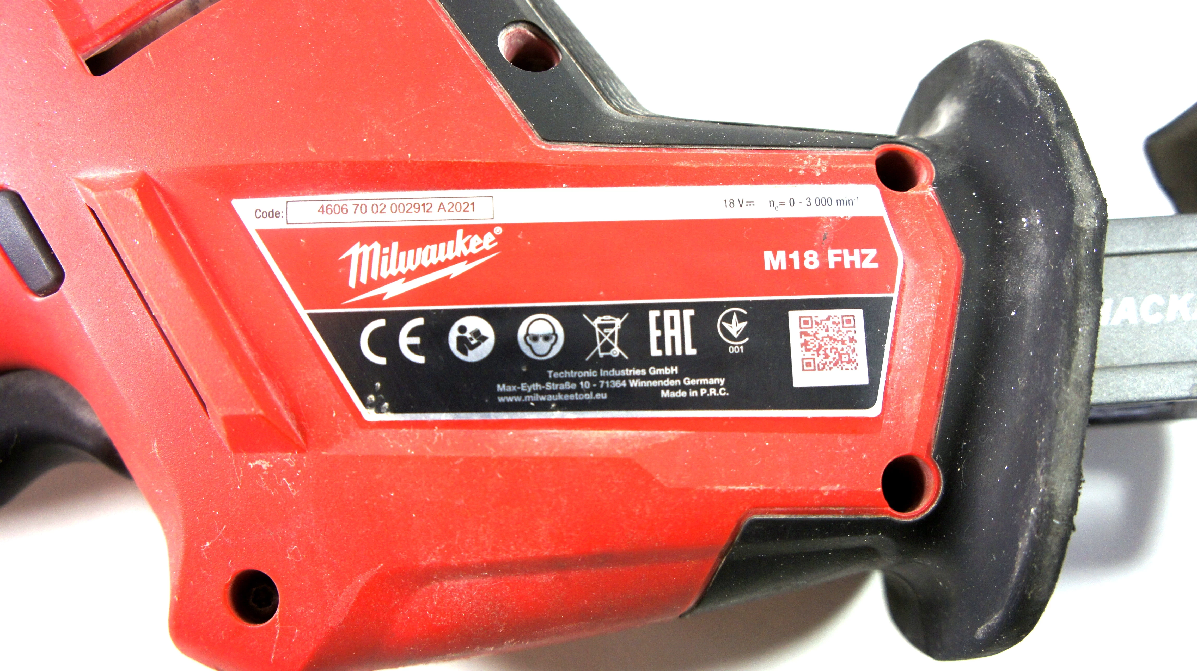 PIŁA SZABLASTA AKUMULATOROWA MILWAUKEE M18 FHZ | Piły szablaste ...