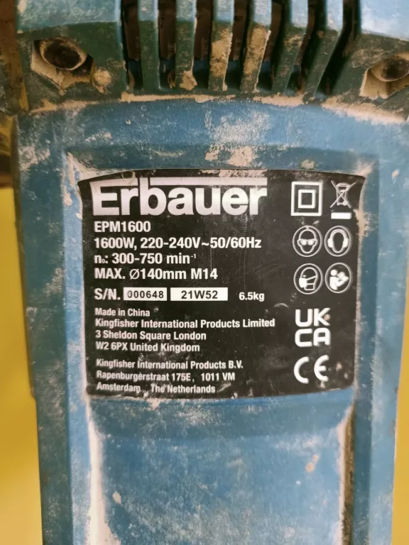 MIESZADŁO ERBAUER EPM1600 | Mieszarki | Loombard.pl