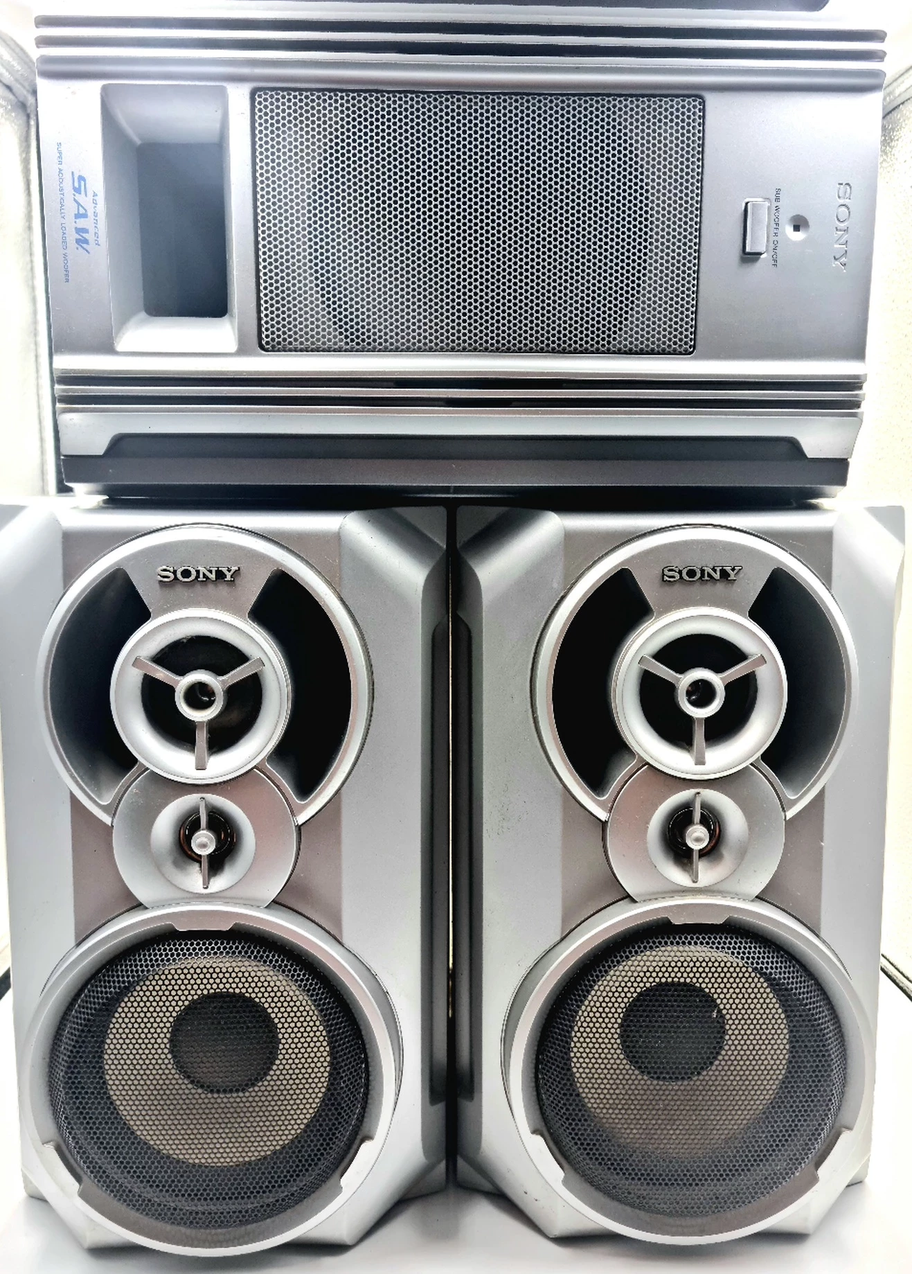 KOLUMNY SONY SS-RG55 +SUB WOOFER SS-WG99 | Stare magnetofony | Loombard.pl