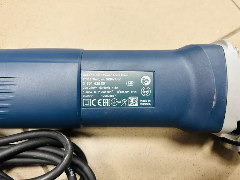 SZLIFIERKA KĄTOWA BOSCH GWS 1000 | Szlifierki | Loombard.pl