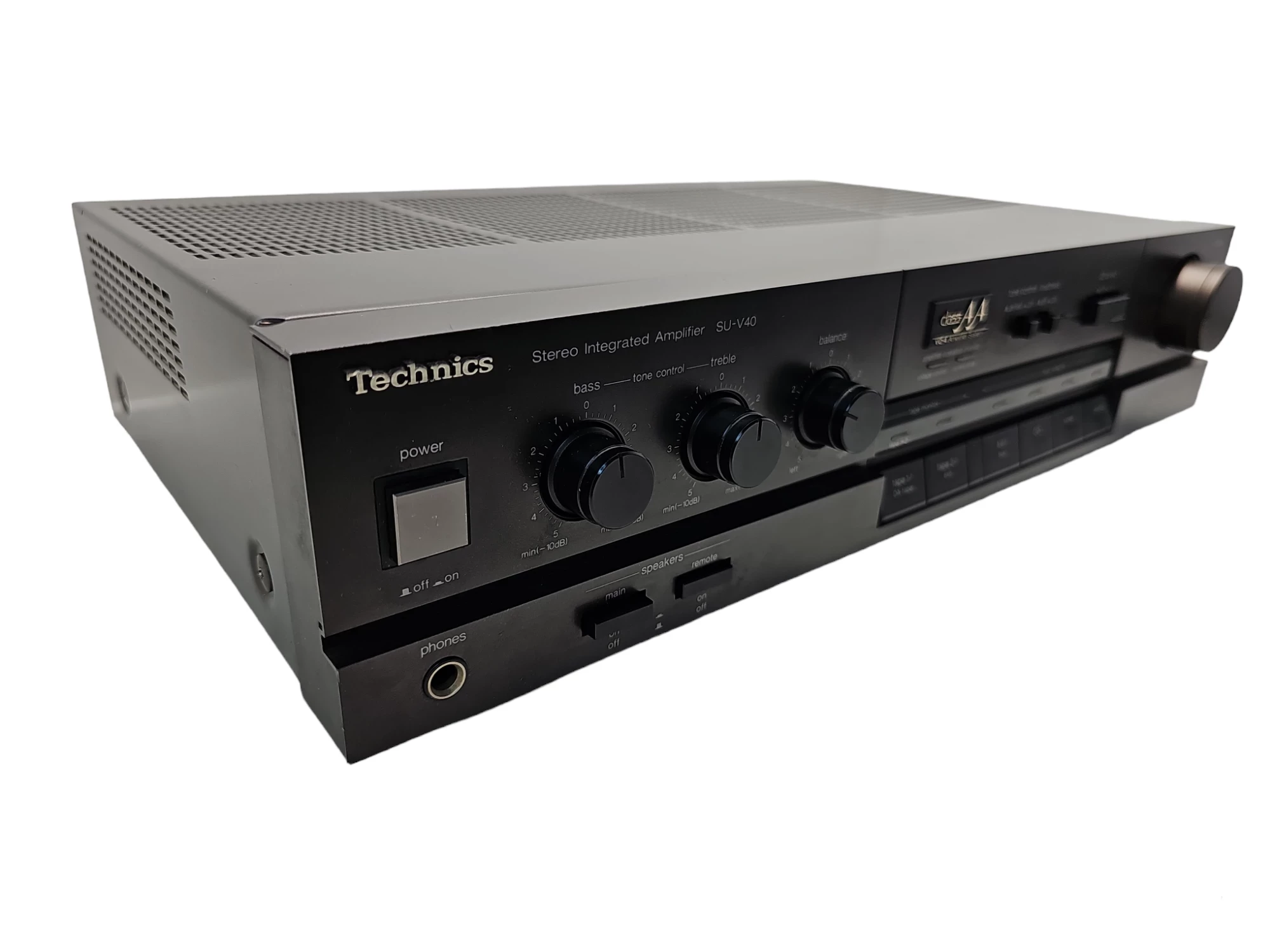 TECHNICS SU-V40 /KULTOWY WZMACNIACZ /380 W | Wzmacniacze | Loombard.pl