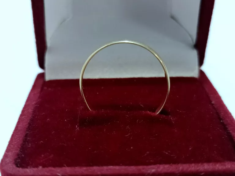KLASYCZNA ZŁOTA OBRĄCZKA PR 585 0,99G | Obrączki | Loombard.pl