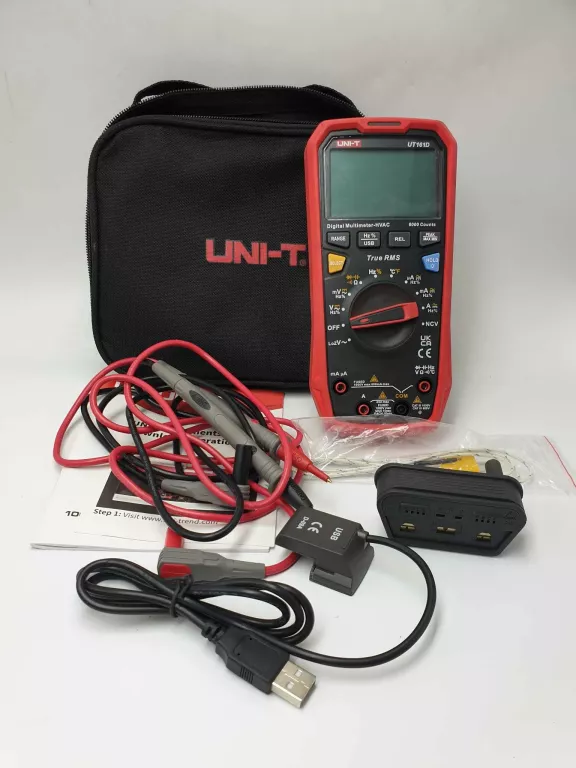 MIERNIK UNIWERSALNY MULTIMETR UNI-T UT161D HVAC | Elektronika | Loombard.pl