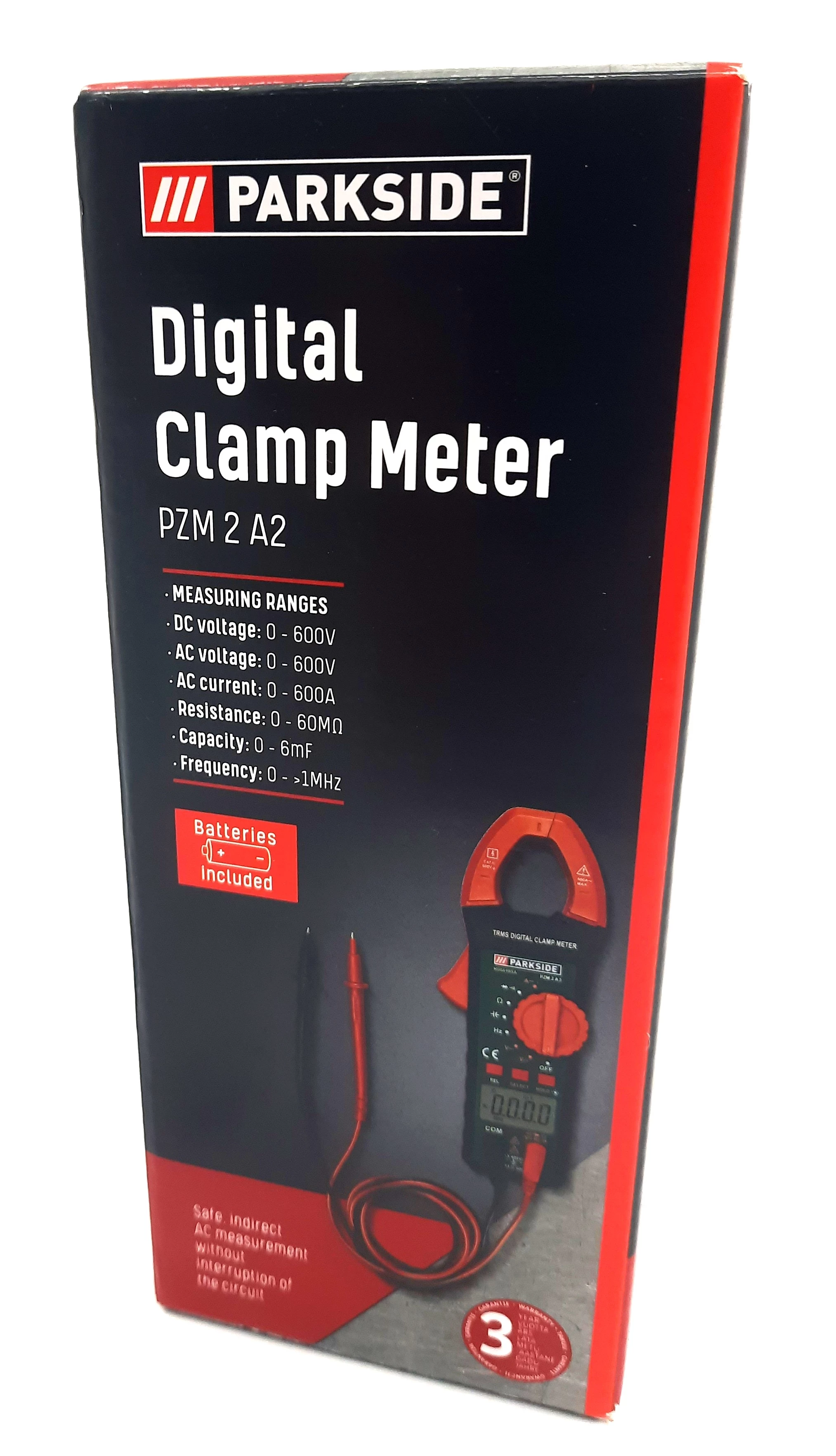 MULTIMETR CĘGOWY PARKSIDE PZM 2 A2 JAK NOWY! | Multimetry | Loombard.pl