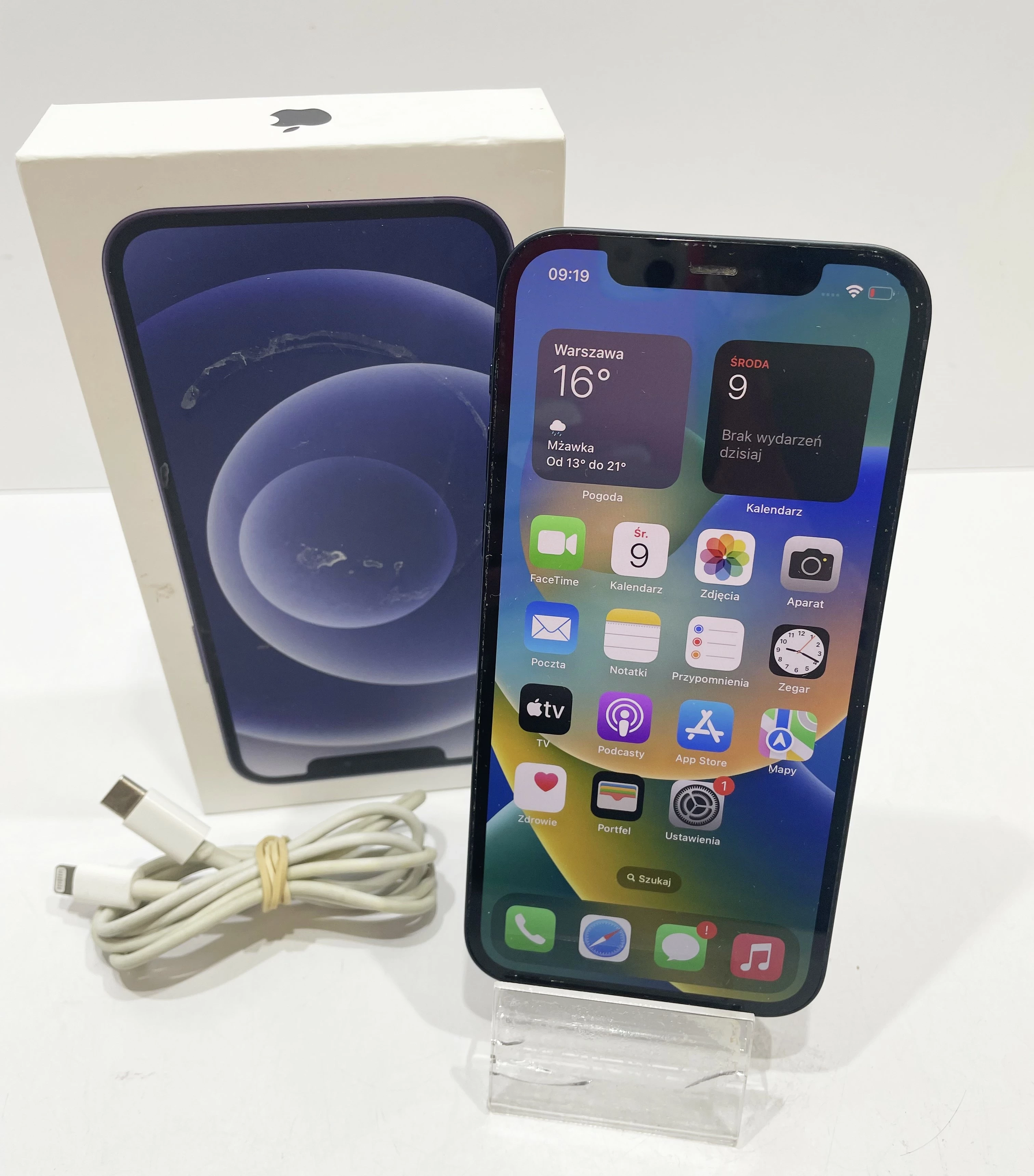 TELEFON IPHONE 12 KOMPLET 4GB/64GB | Smartfony i telefony komórkowe ...