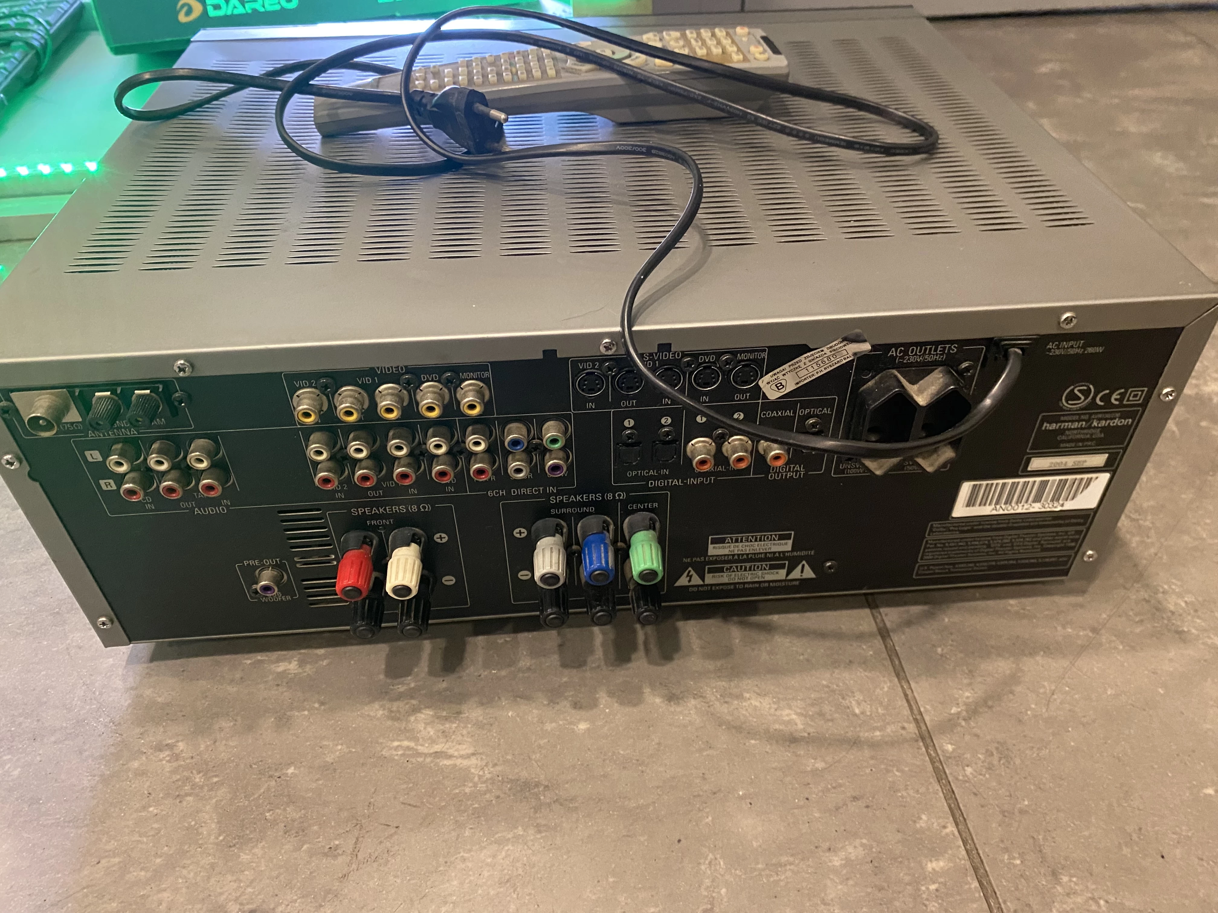 HARMAN KARDON AVR130 AMPLITUNER PLUS PILOT | Amplitunery | Loombard.pl