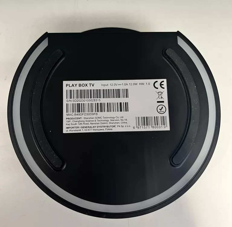 DEKODER PLAY BOX TV 4K HDR KOMPLET // ANDROID TV | Urządzenia | Loombard.pl