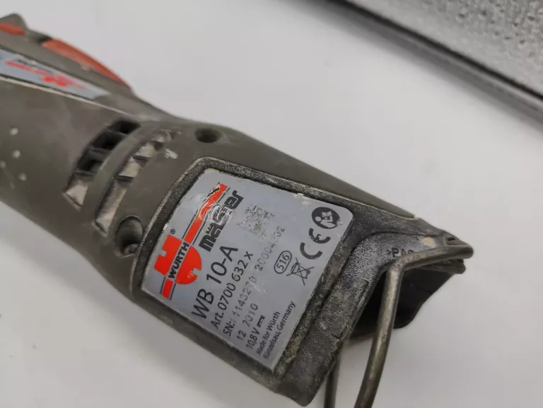 AKUMULATOROWA WKRĘTARKA KĄTOWA WURTH WB 10-A 2XAKU | Wiertarki ...