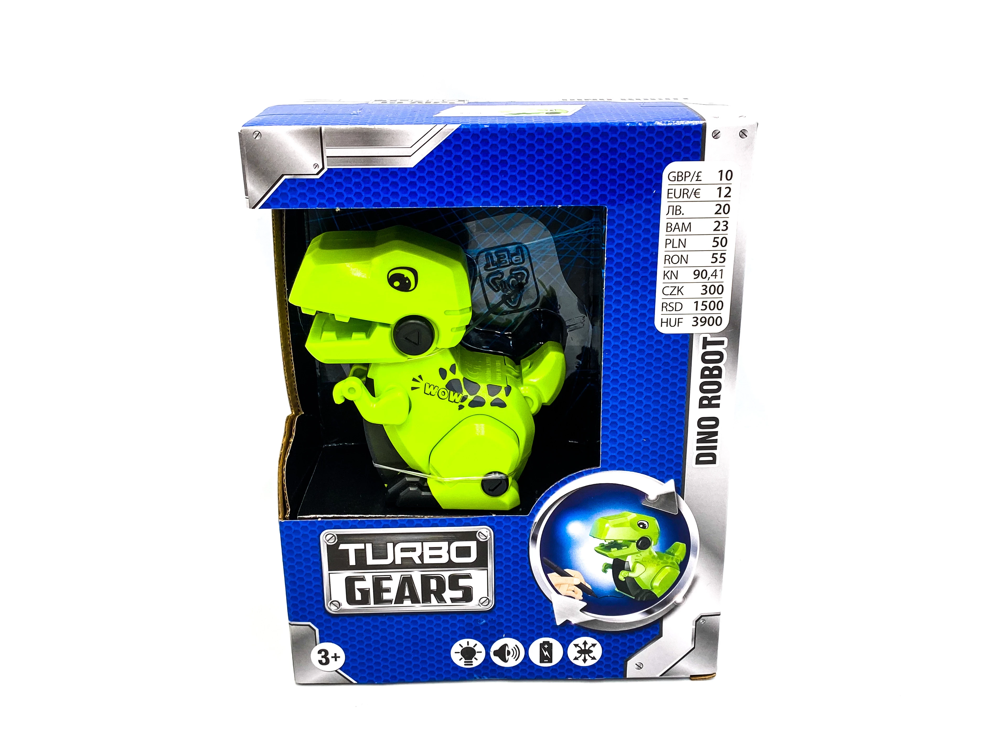 TURBO GEARS ROBOT DINO FIGHTS PEPCO DINOZAUR | Zdalnie sterowane ...
