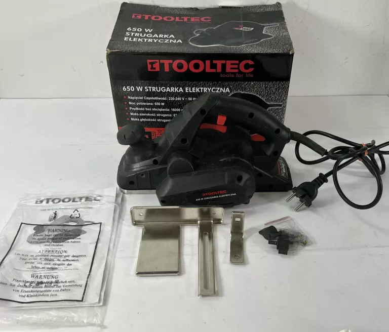 STRUGARKA ELEKTRYCZNA TOOLTEC 650W KOMPLET | Strugi | Loombard.pl